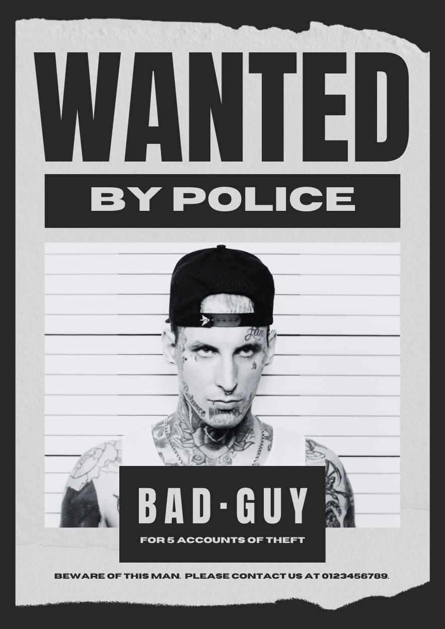 Se busca policía Póster - Slides gratis
