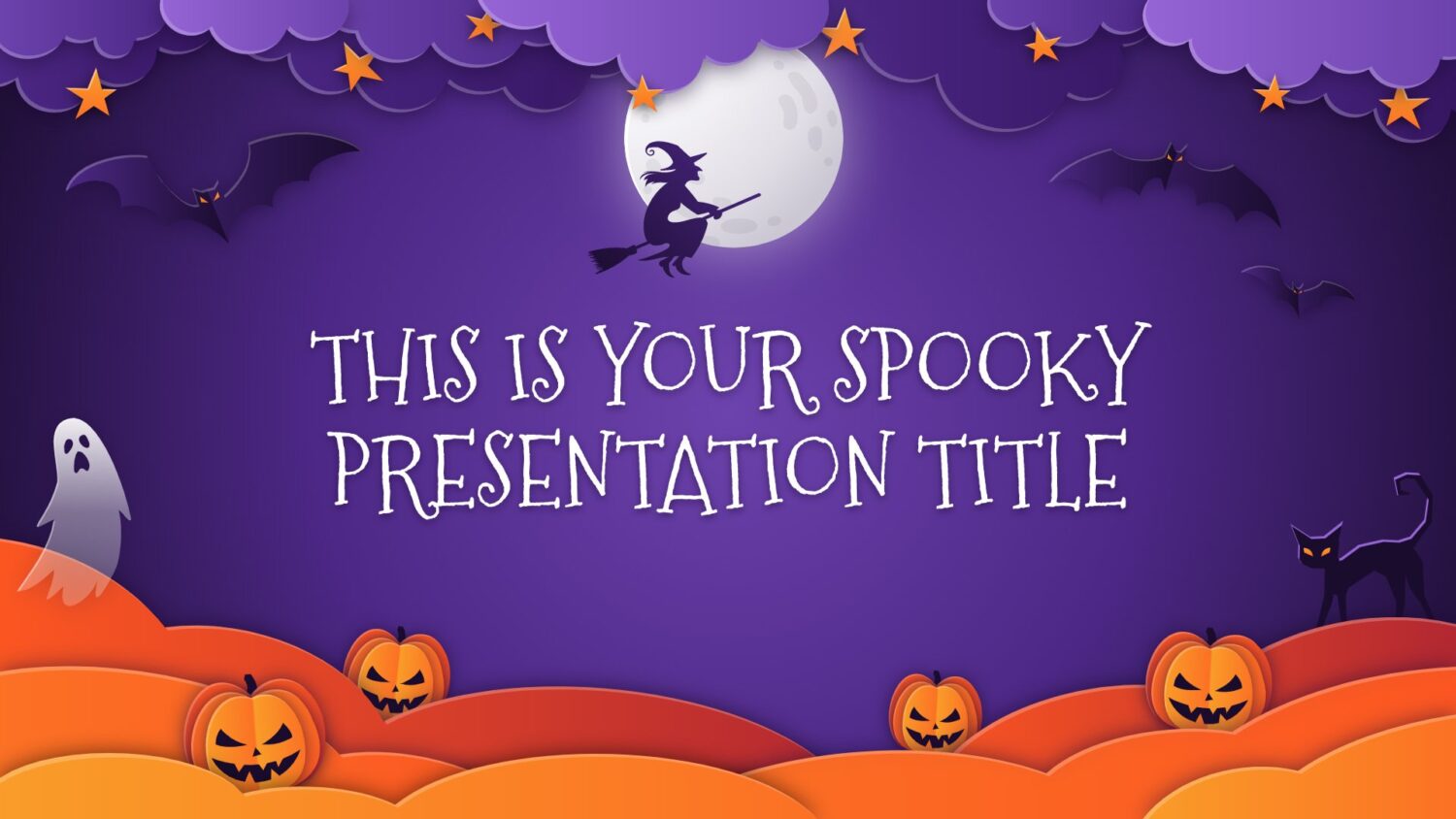 Diapositivas de feliz Halloween - Slides gratis