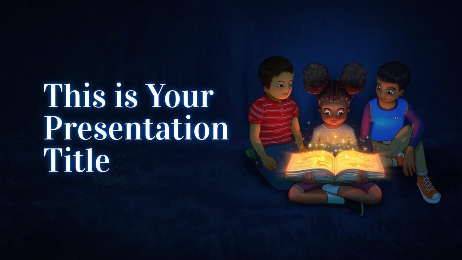 La lectura es diapositivas mágicas - Slides gratis