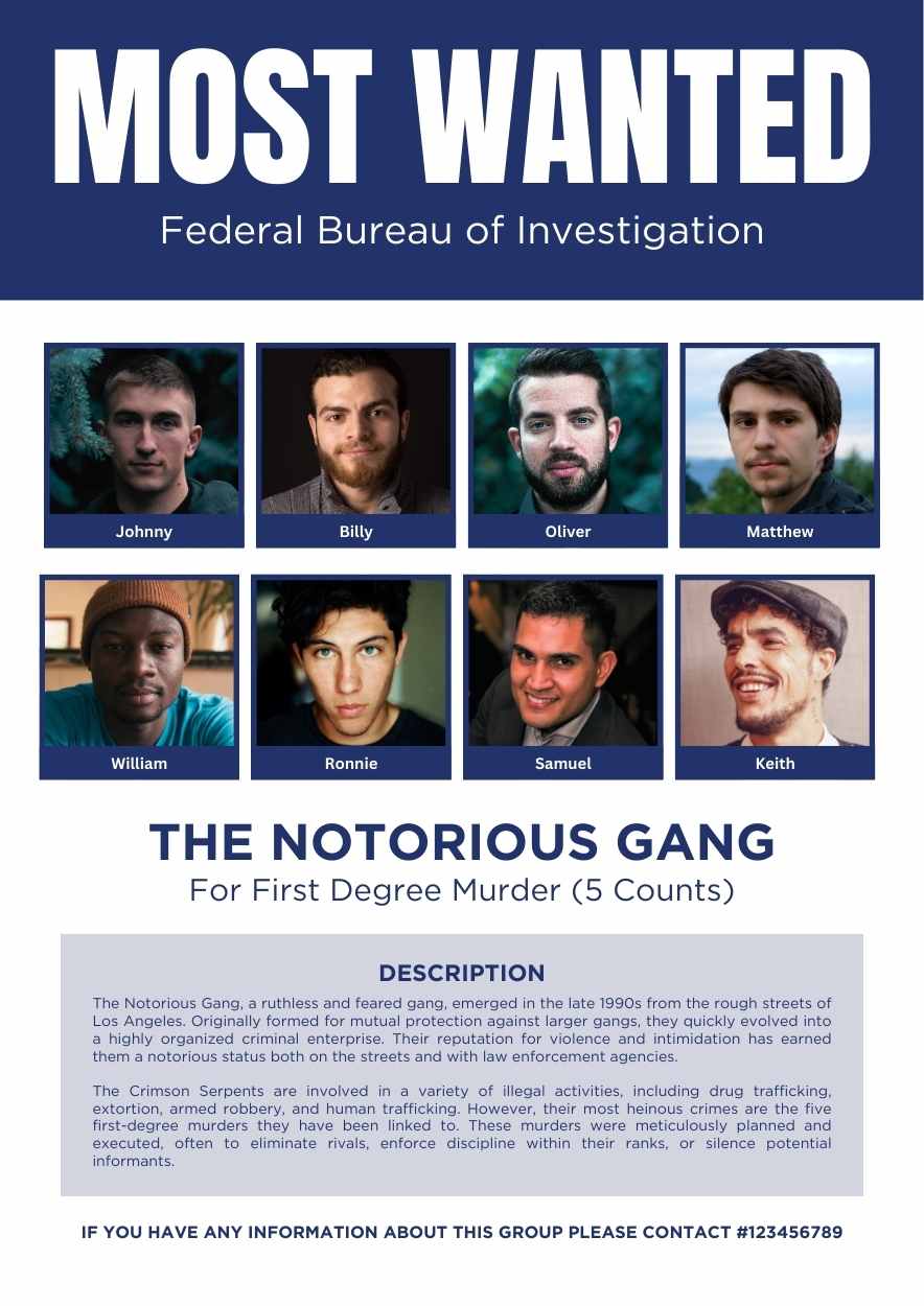 Se busca FBI Póster - Slides gratis