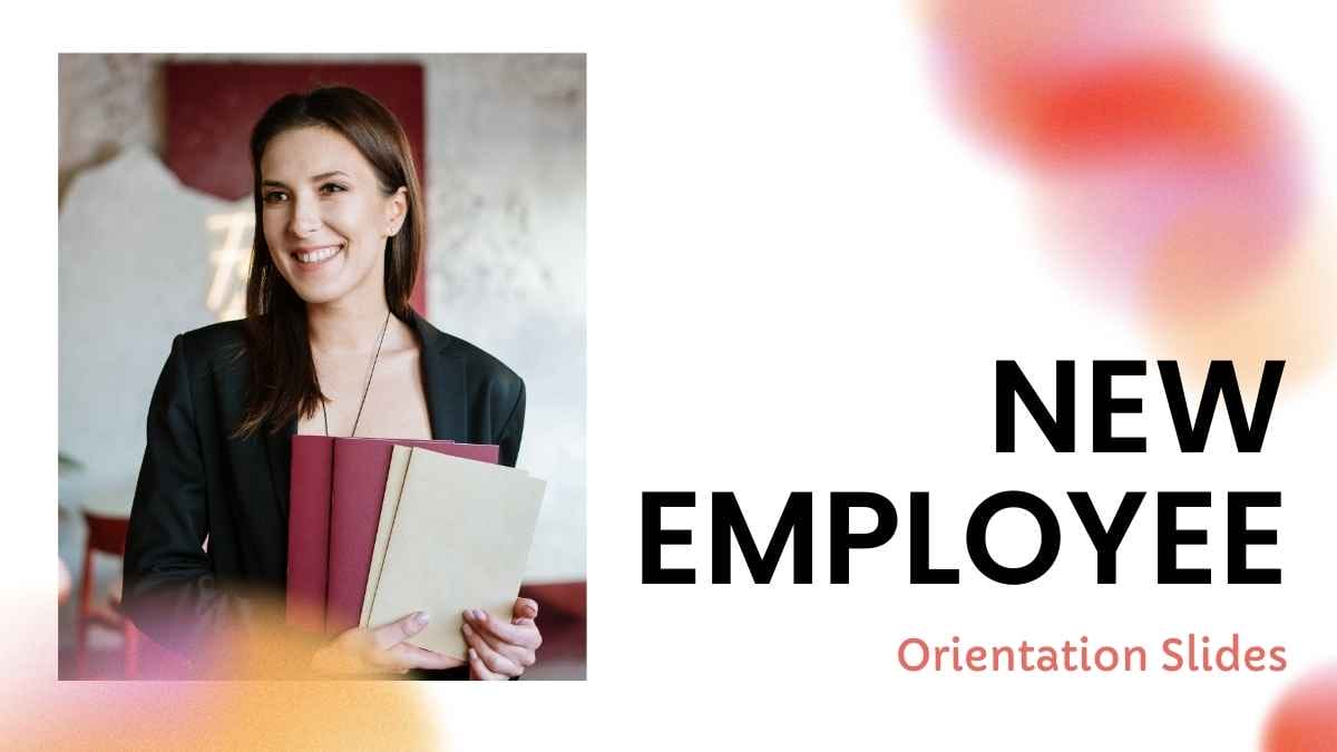 Nuevas diapositivas de orientación para empleados - Slides gratis
