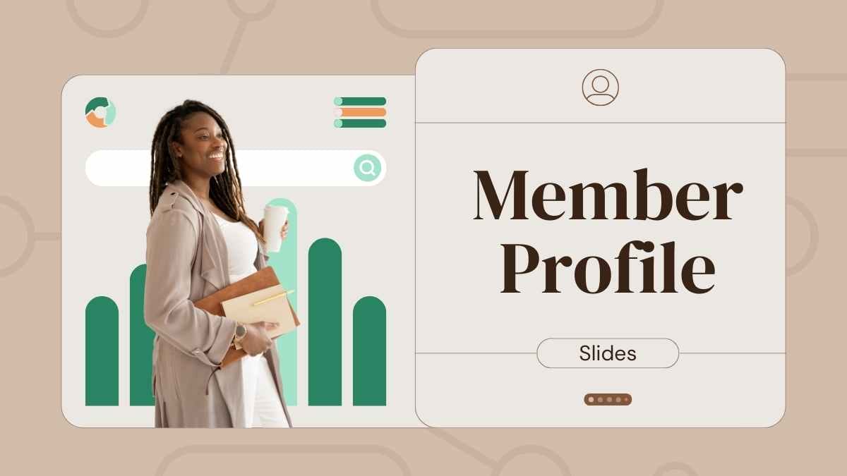 Diapositivas de perfil de miembro - Slides gratis