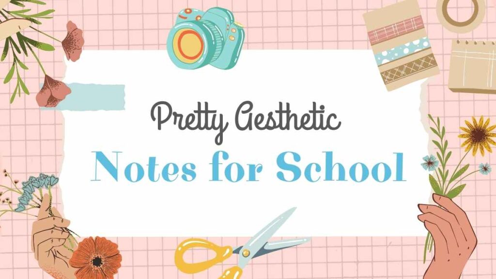Bonitas notas estéticas para diapositivas escolares - Slides gratis
