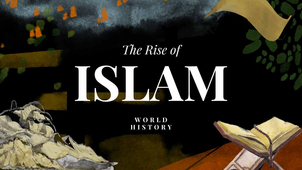 Diapositivas de la historia mundial del ascenso del Islam - Slides gratis